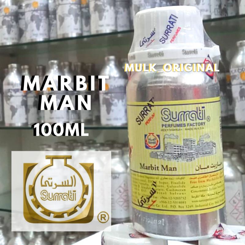 Jual Bibit Parfum fragrance oil Surrati Marbitman marbit man marbet man ...