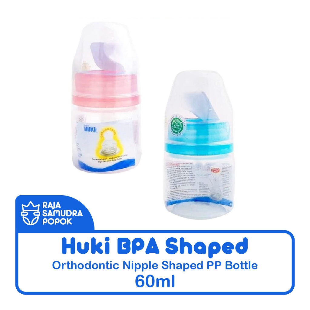 Jual Huki BPA Shaped 60ml (Dot bayi) | Shopee Indonesia
