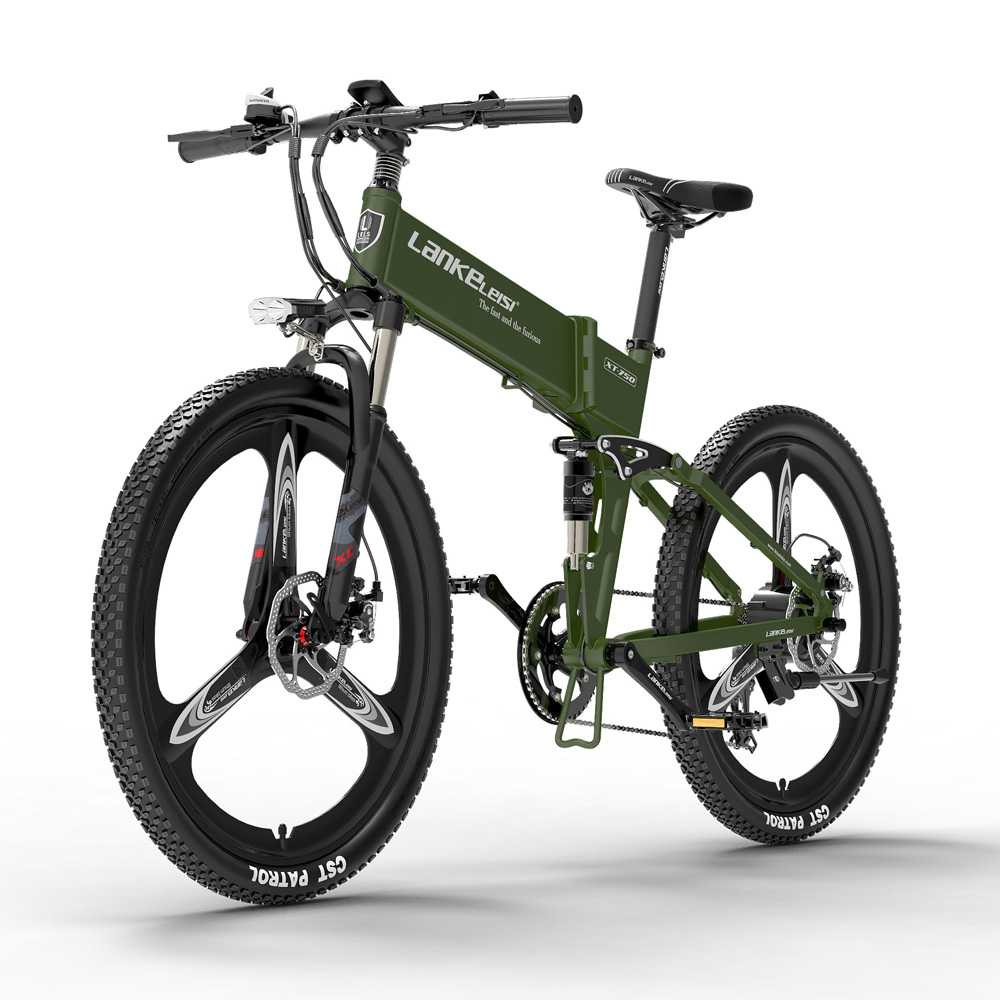 Jual Lankeleisi Sepeda Listrik Lipat Folding Bike Elite Version 48V 10 ...