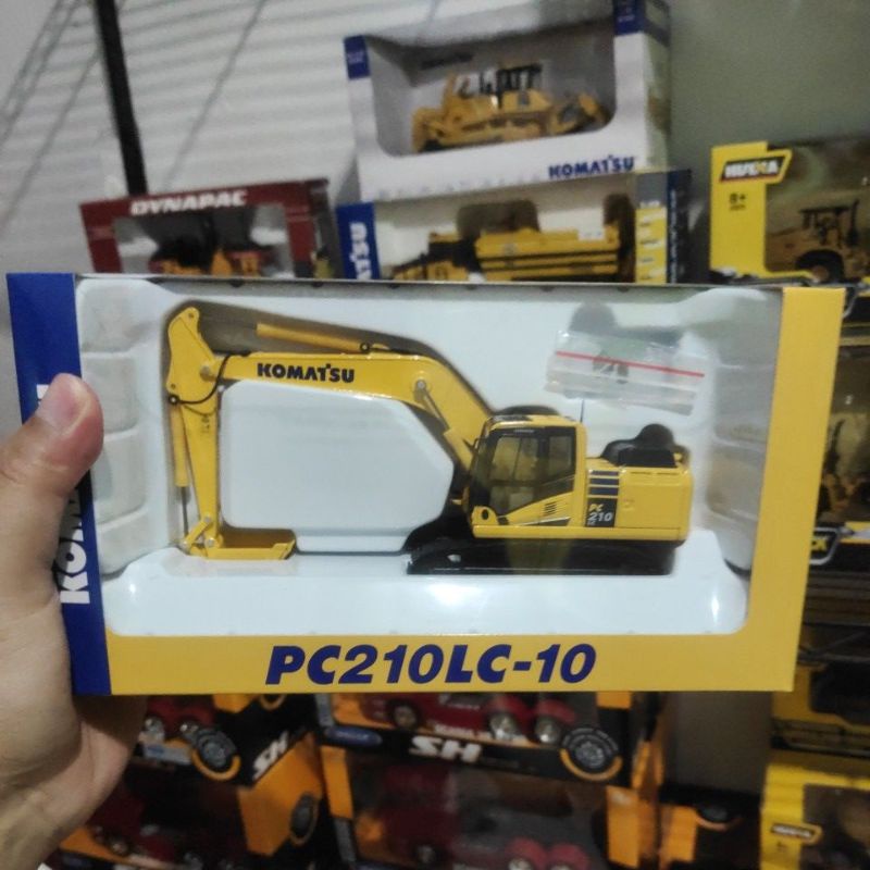 Jual diecast miniatur alat berat Komatsu excavator pc210 1:50 Beko ...