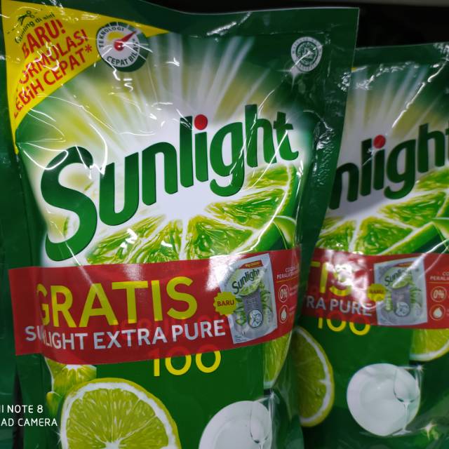 Jual Sunlight 755 ml gratis extra pure 175 ml | Shopee Indonesia