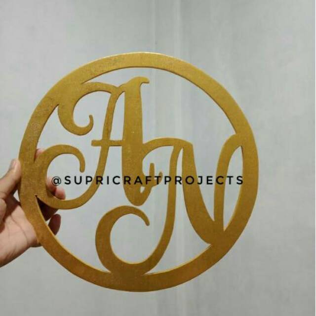 Jual Huruf lingkaran untuk backdrop/hiasan | Shopee Indonesia