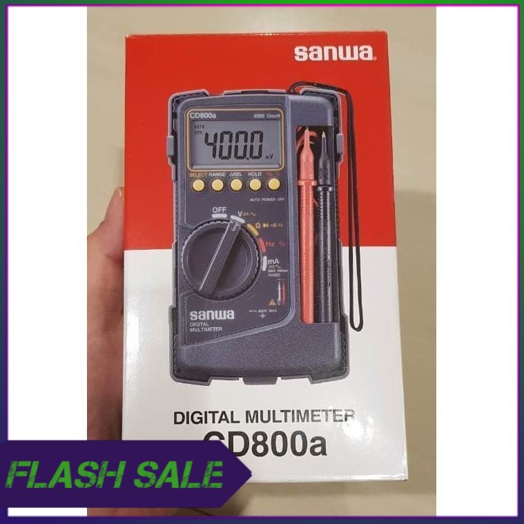 Jual Original Sanwa CD800a Digital Multimeter CD 800a Multitester ...