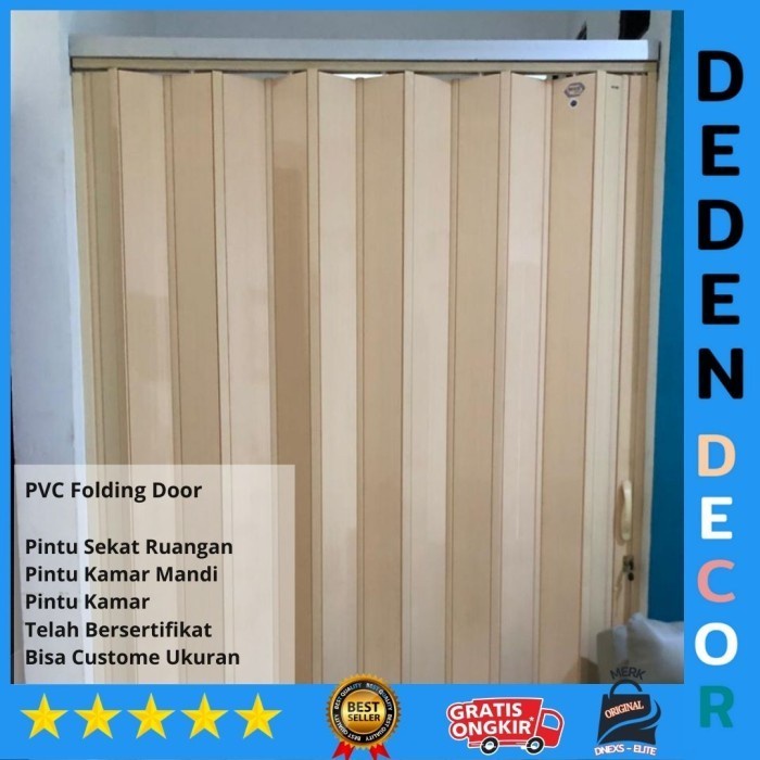 Jual Pintu Pvc - Harga Pintu Lipat Plastik Pvc Folding Door Berkualitas ...