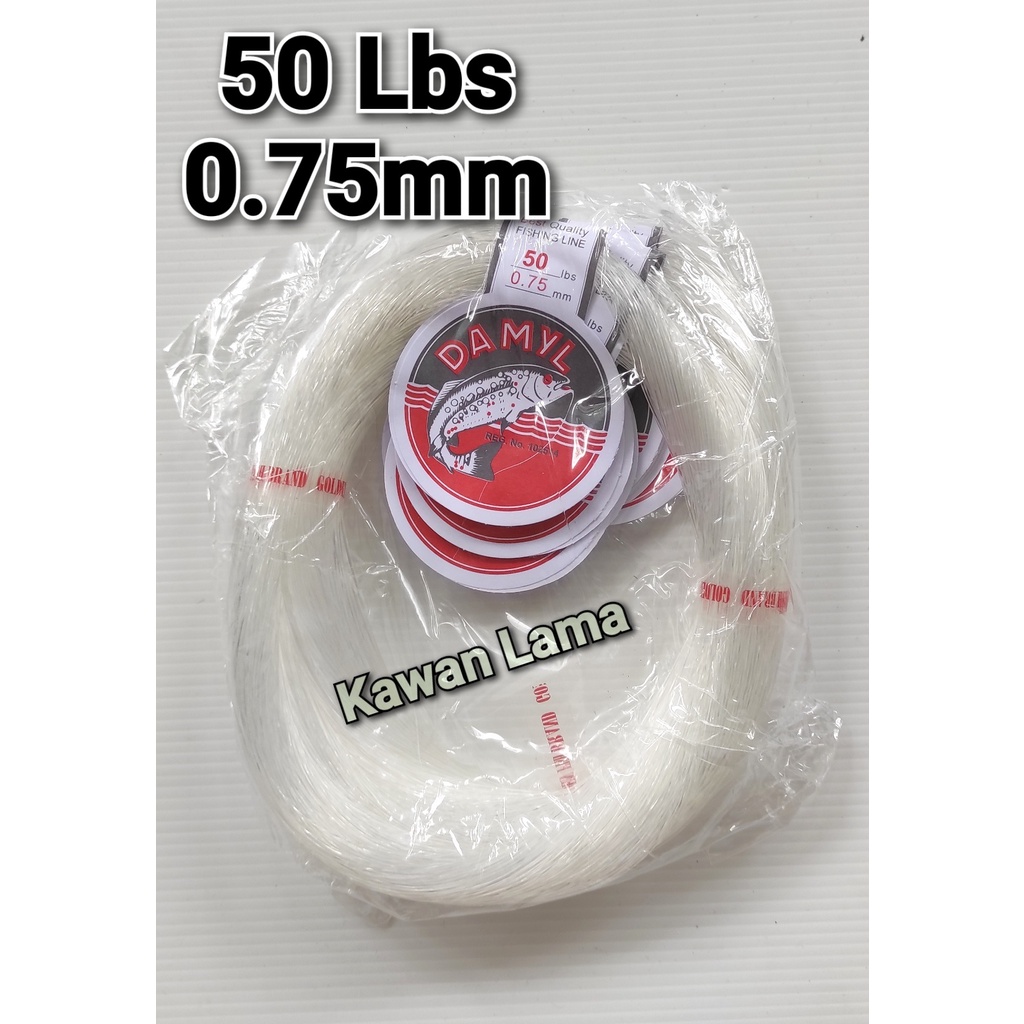 Jual SEnar DAMYL Senar Damil 10-100Lb ( Harga untuk 1 roll 30m ...