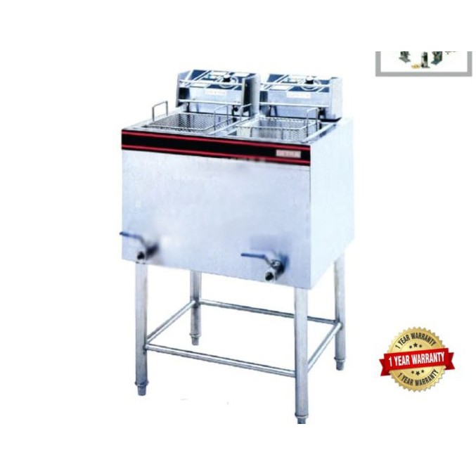 Jual Deep Fryer Listrik 14 Liter 2 Tanki EF-85 DEEP FRYER ELECTRIC ...