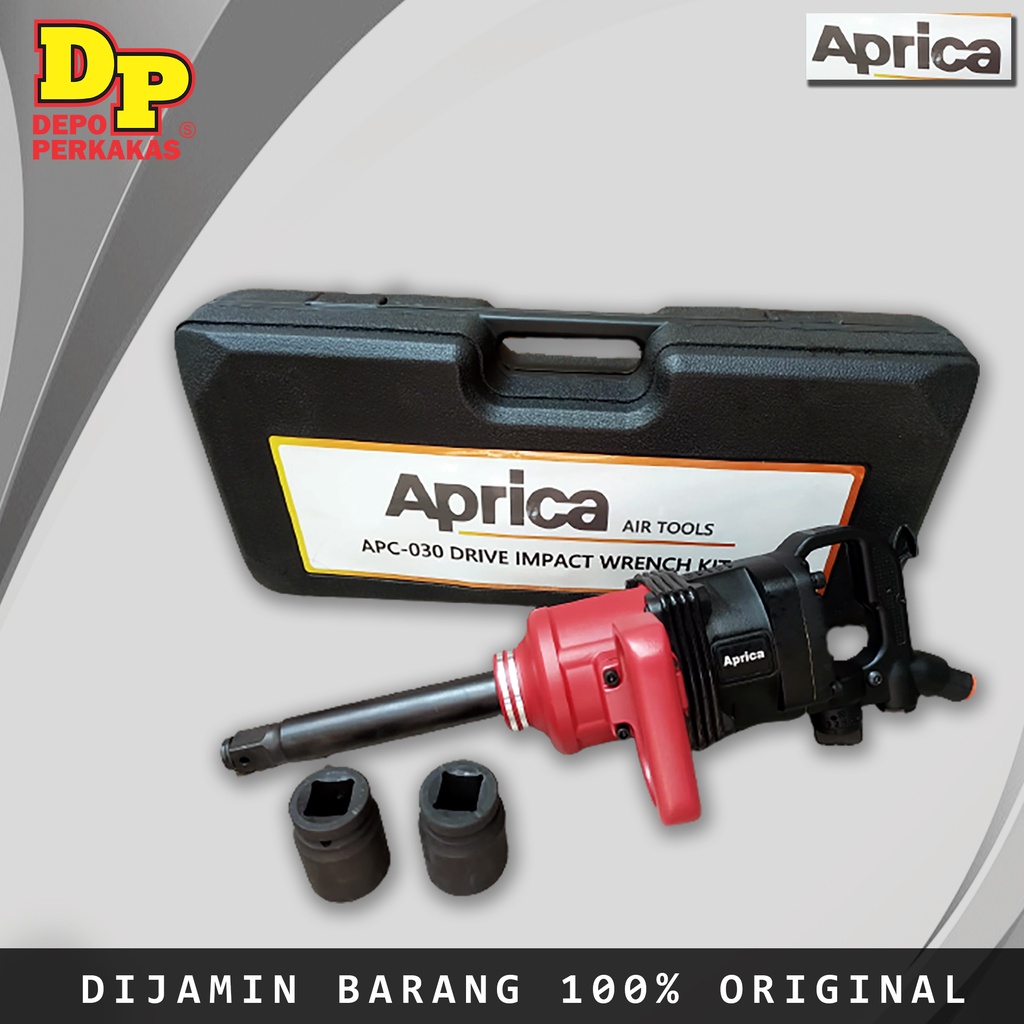 Jual Alat buka baut Air Impact Wrench Set 1" 1 inch Aprica APC-030 ...