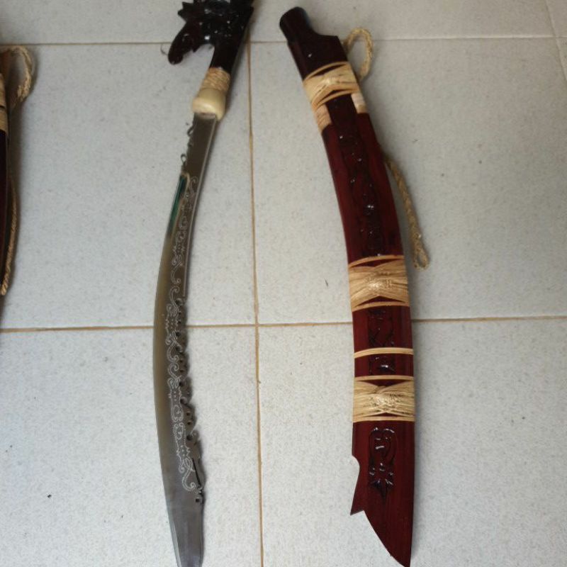 Jual MANDAU ASLI SENJATA DAYAK KALIMANTAN.MANDAU JIMPOL.BAJA PUTIH ...