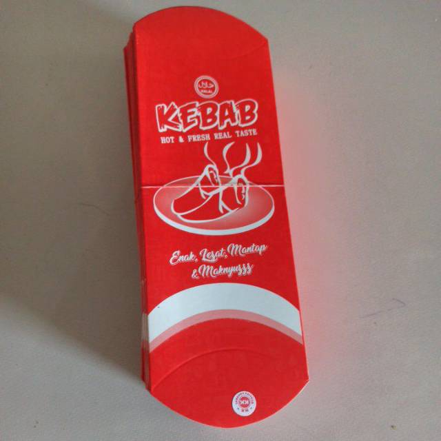 Jual Dus Kebab Sedang / Packaging Kebab #kebab | Shopee Indonesia