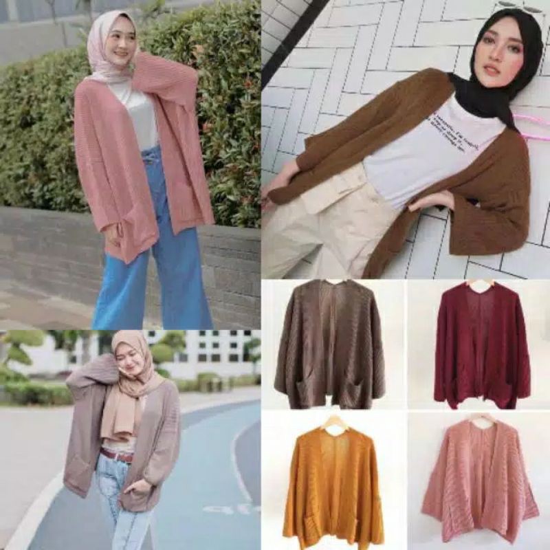 Jual PREMIUM CARDY LOOCY LAVELLA RAJUT | Shopee Indonesia