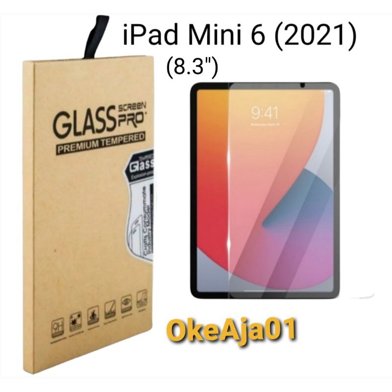 Jual Tempered Glass IPad Mini 6 / IPad Mini 7 8.3 inci Anti Gores Kaca ...