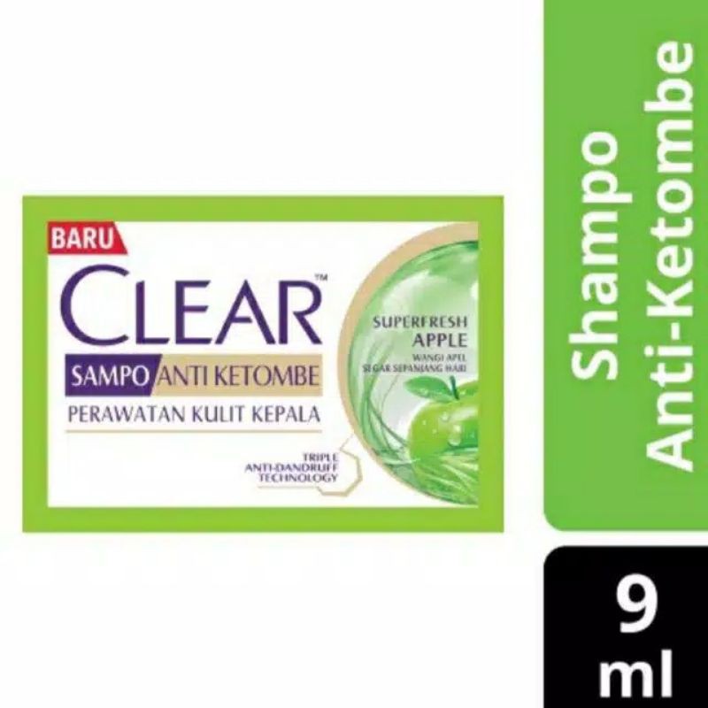 Jual Clear Shampoo Sachet 1 Renteng Isi 12 pcs | Shopee Indonesia