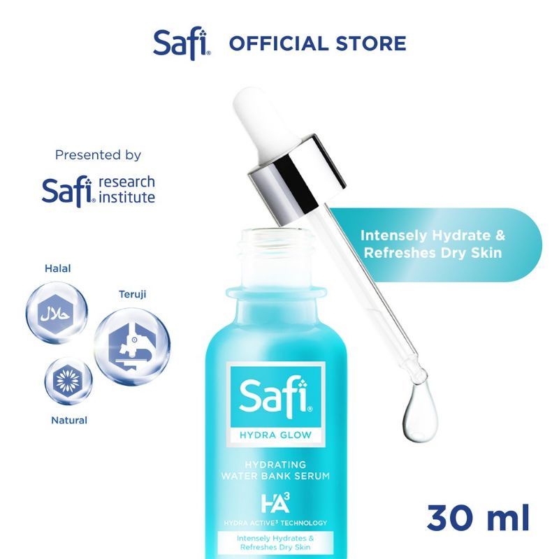 Jual Safi Hydra Glow Hydrating Water Bank Serum 30 Ml | Shopee Indonesia