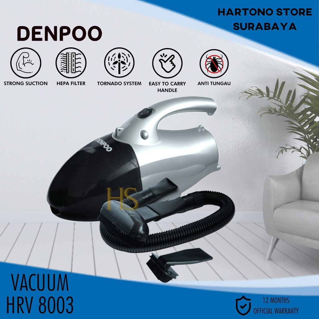 Jual Denpoo Vacuum Cleaner HRV 8003 | Shopee Indonesia