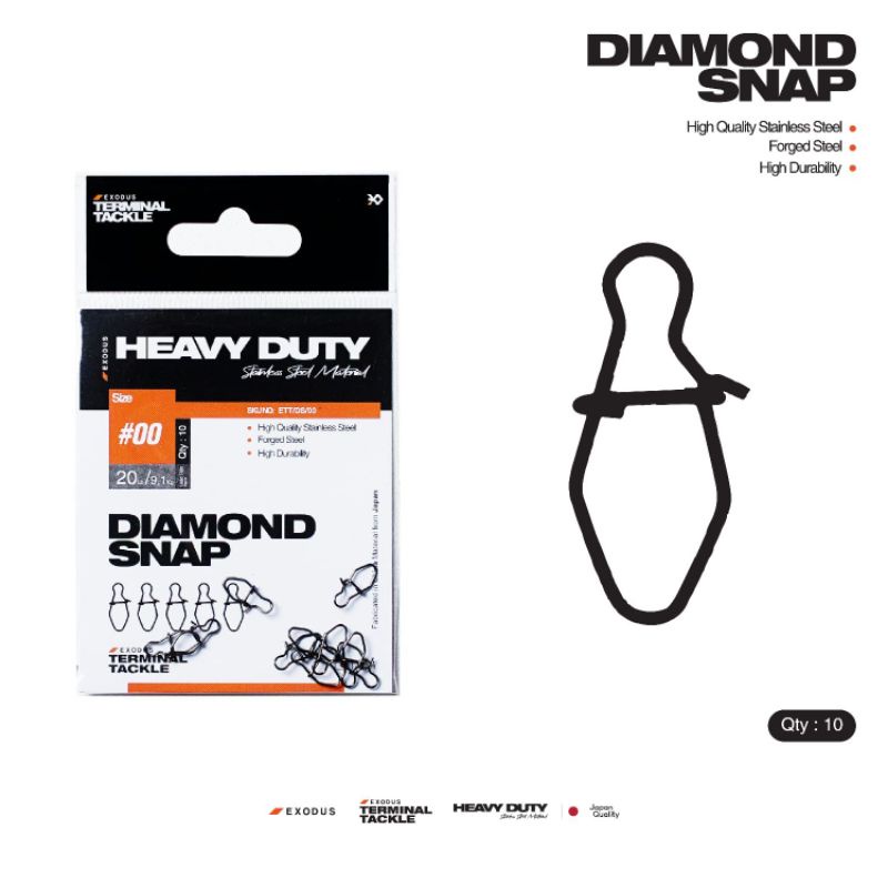 Jual Snap Exodus - Reguler snap / P-Snap / Tear Drop Snap / Diamond ...