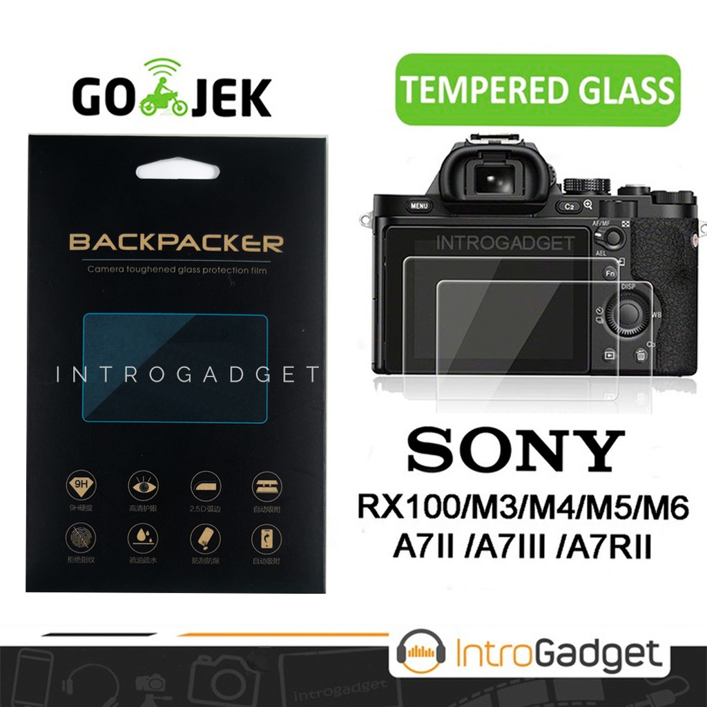 Jual Tempered Glass SONY A7 A7II A7III A7RII A7RIII RX100 Screen ...