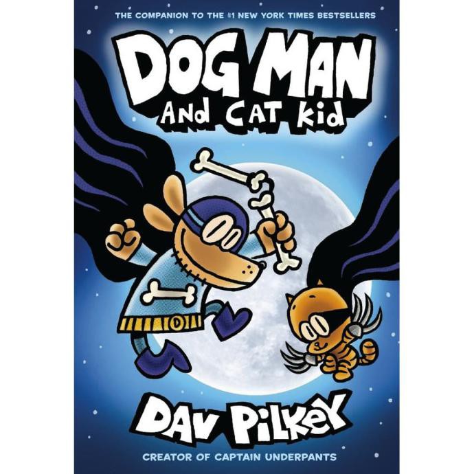 Jual Buku Import - Dog Man #4: Dogman And Cat Kid (Sc) | Shopee Indonesia