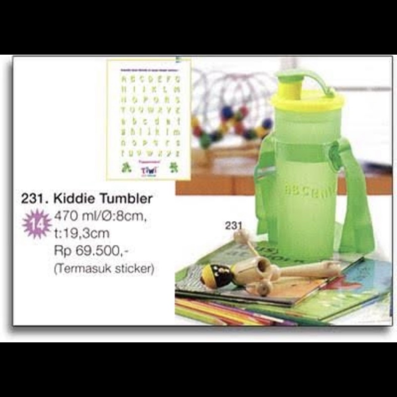 Jual TUPPERWARE KIDDIE TUMBLER (TIWI) | Shopee Indonesia