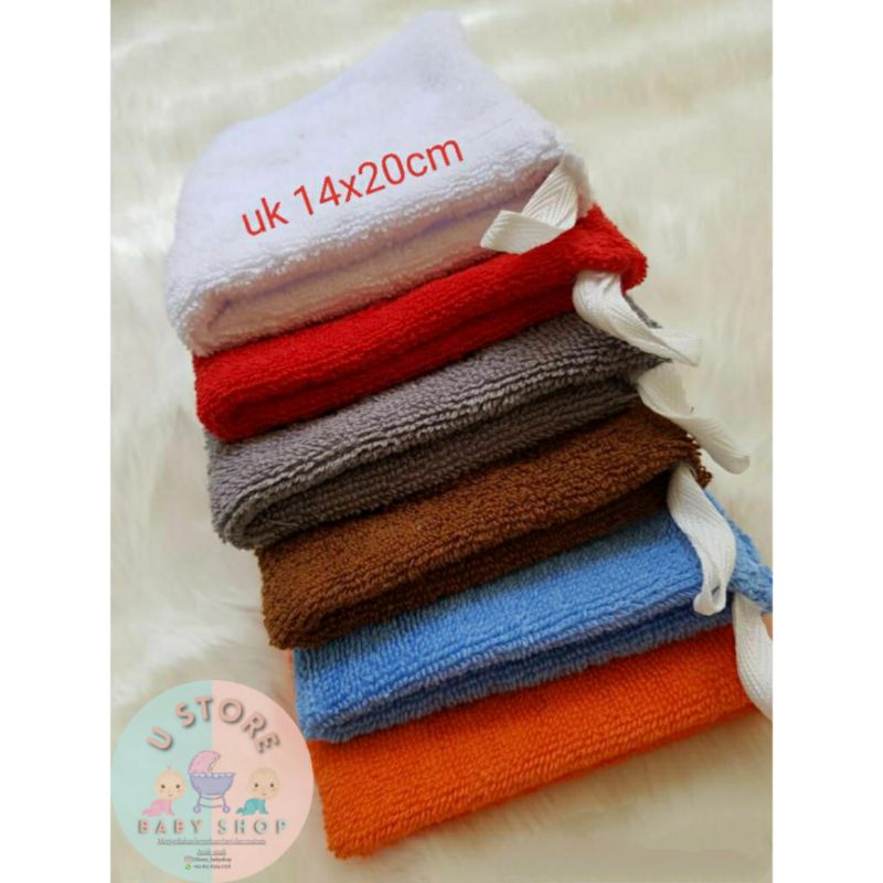Jual Washlap handuk bayi Washlap dewasa Washlap mandi full cotton ...