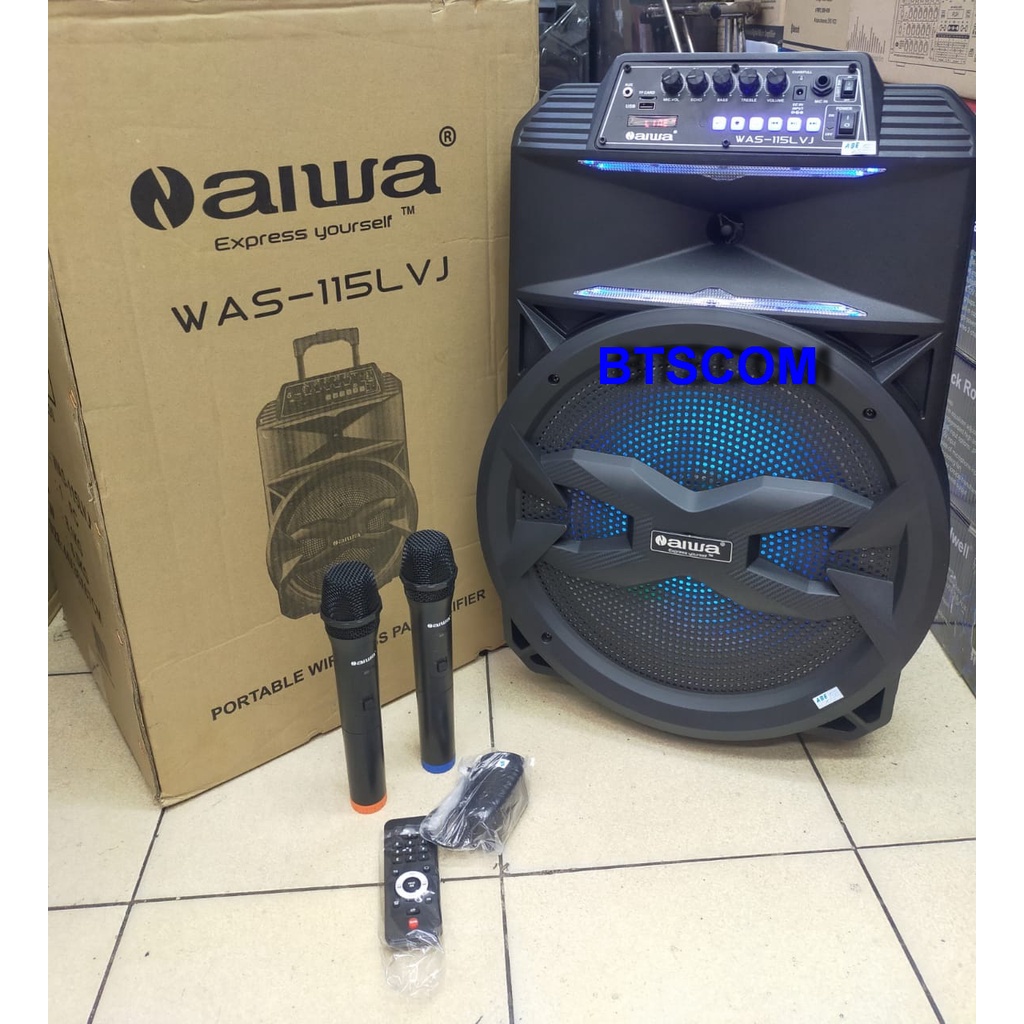 Jual Speaker Portabel Wireless Aiwa 115LVJ Bluetooth USB Aiwa 115 LVJ ...