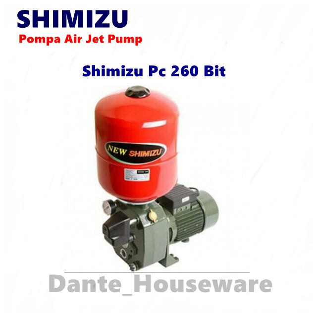 Jual POMPA AIR SHIMIZU PC-260 BIT (PLUS TANGKI) | Shopee Indonesia