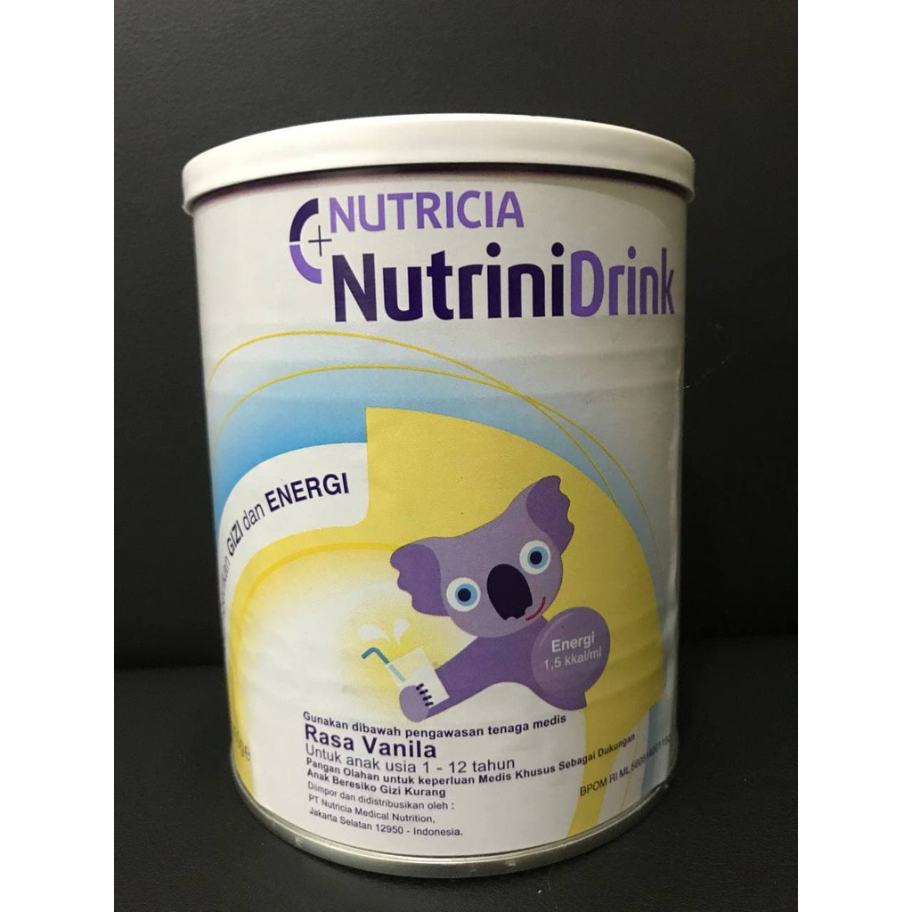 Jual Nutricia Nutrinidrink powder Vanilla 400gr | Shopee Indonesia
