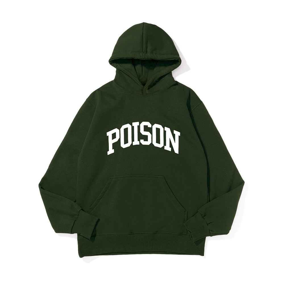 Jual POISON FOREVER OG LOGO HOODIE OLIVE GREEN | Shopee Indonesia