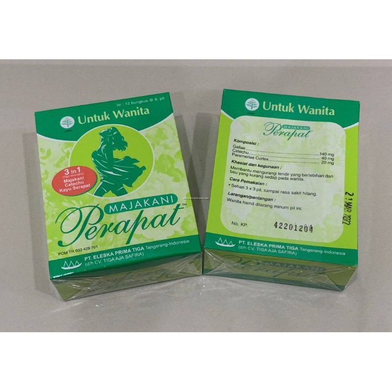 Jual MAJAKANI PERAPAT 3 IN 1(1pak isi 3 saset @24pil ) | Shopee Indonesia