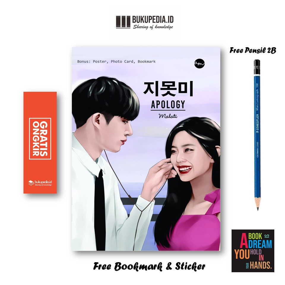 Jual Buku Novel Apology Ikon Fanfic Aria Media Mandiri Bonus