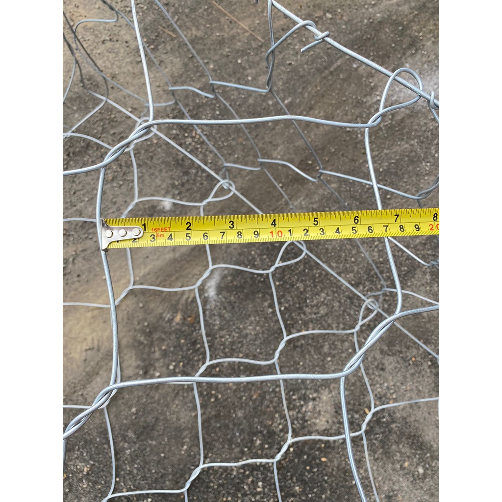 Jual Bronjong kawat galvanis ukuran 2x1x0,5m penggunaan kawat 2,7mm ...