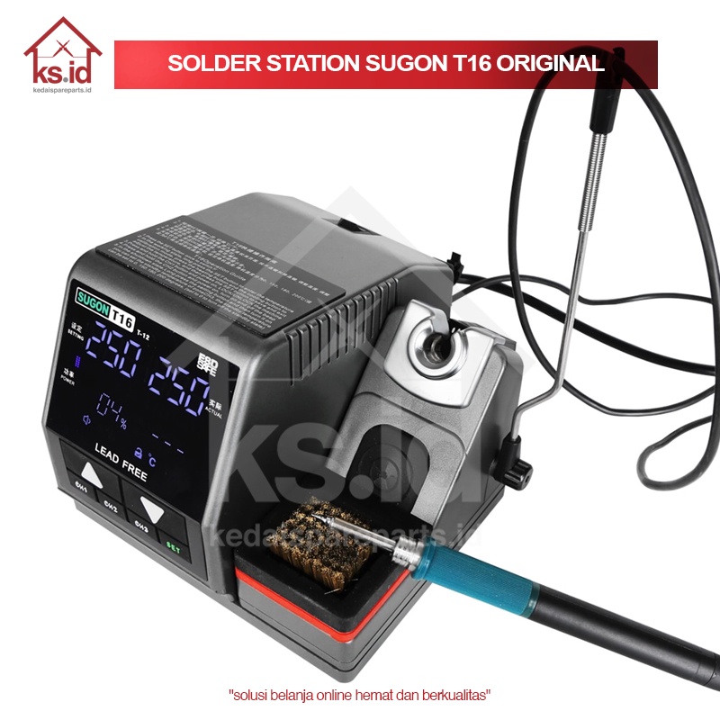 Jual Solder Station Sugon T16 Original Free Mata Solder T12 / SOLDER STATION SUGON T16 ORIGINAL ...
