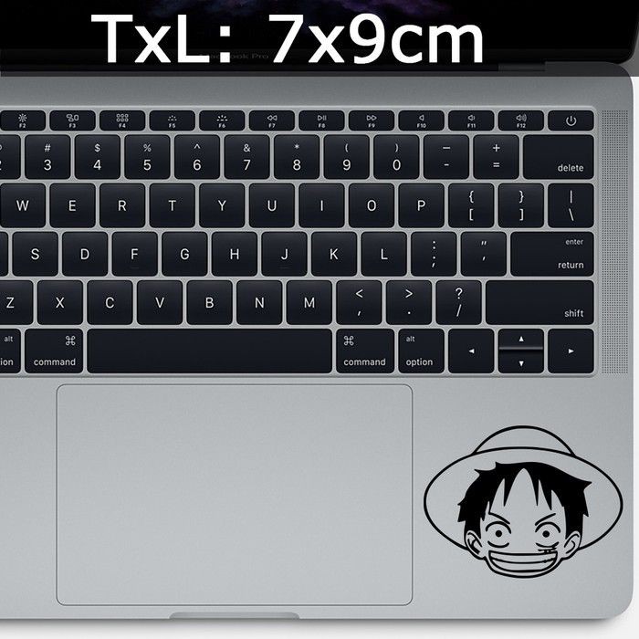 Jual Jual Stiker Laptop Luffy Head Smile One Piece Sticker Vinyl Decal ...