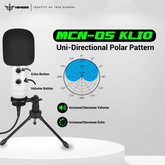 Jual MIc NYK Nemesis MCN-05 Klio Mic Condenser USB | Shopee Indonesia