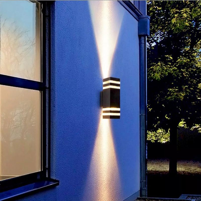 Jual Lampu Pilar Dinding Outdoor Body Metal Aesthetic / Wall Lamp Teras ...