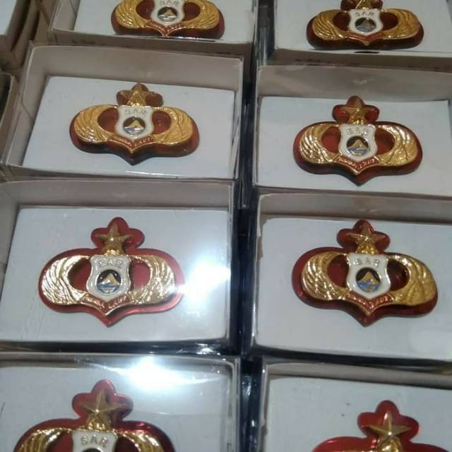 Jual Brevet wing SAR/pin bahari/pin Reskrim/wing Bareskrim/pin ...