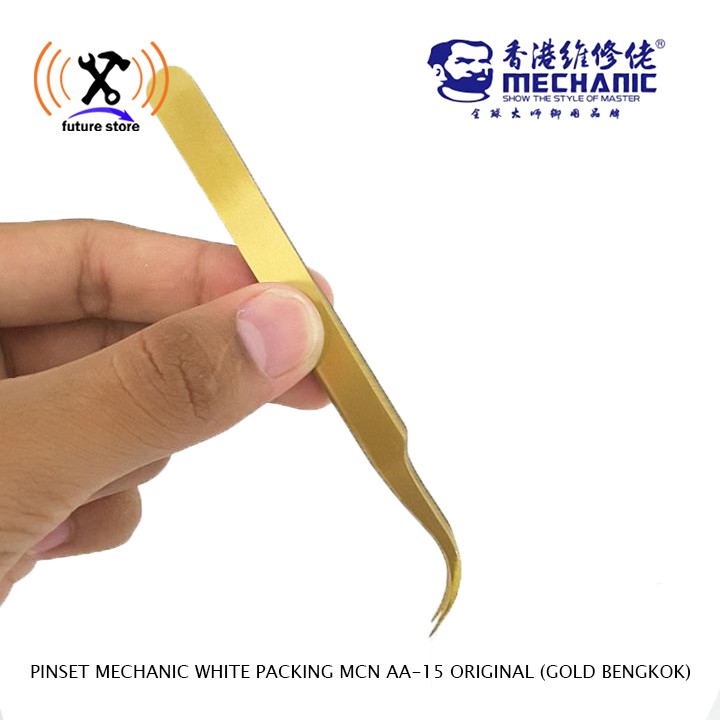 Jual MECHANIC MCN AA-15 TWIZZER HIGH SMD WHITE PACKING ( GOLD ...