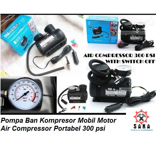 Jual Kompresor Mini Pompa Ban Elektrik Mini Air Compressor Kompressor ...