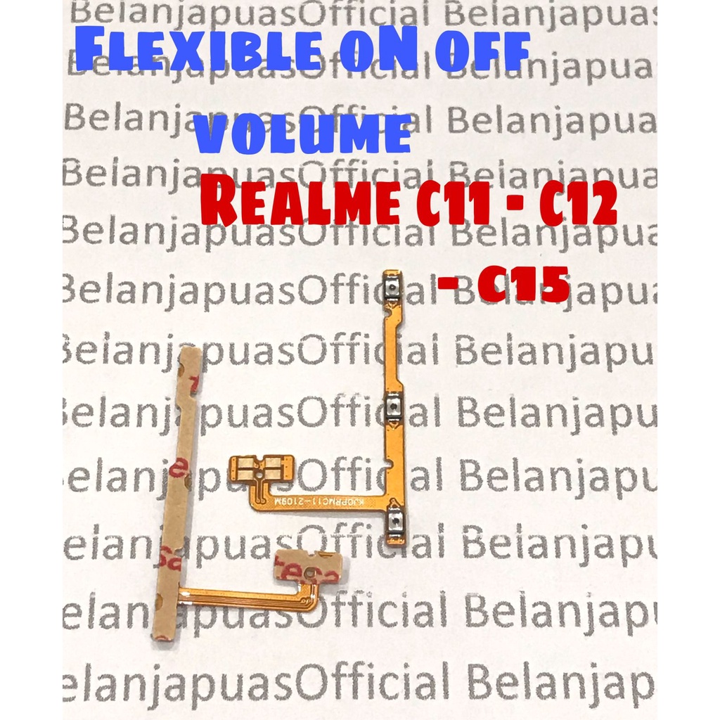 Jual Flex Flexi Flexibel Flexible Power On Off Volume REALME C11 C12 C15 | Shopee Indonesia