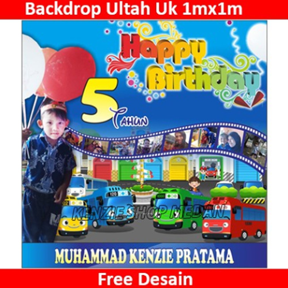 Jual Backdrop Ukuran 1x1 Meter Custom Desain | Shopee Indonesia