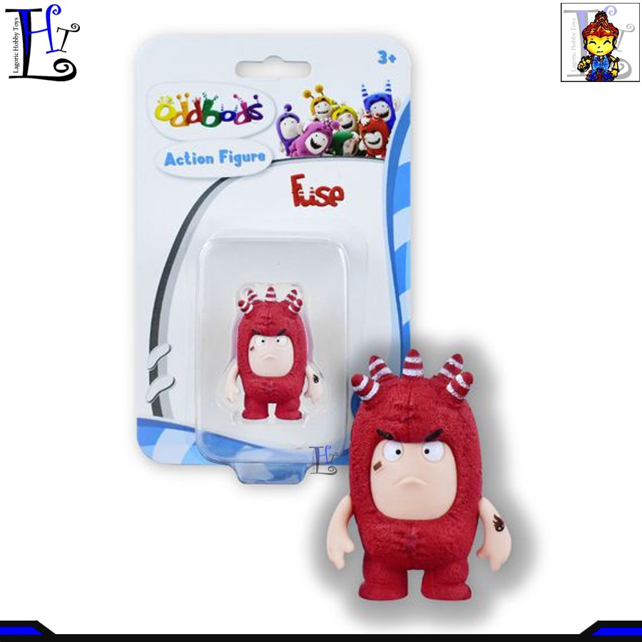 Jual OddBods Figure Single Fuse One Animation Ori Mainan Figure ...