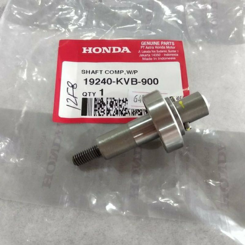 Jual Shaft Comp 19240-KVB-900 As + Laker Waterpump Pompa Radiator Honda ...