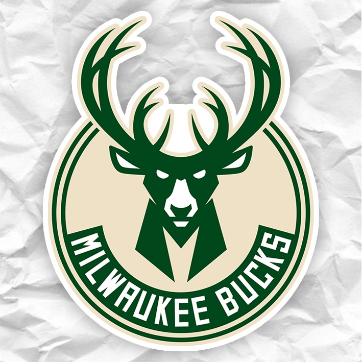 Jual Sticker NBA Milwakee Bucks | Sticker Bucks | Stiker Bucks ...