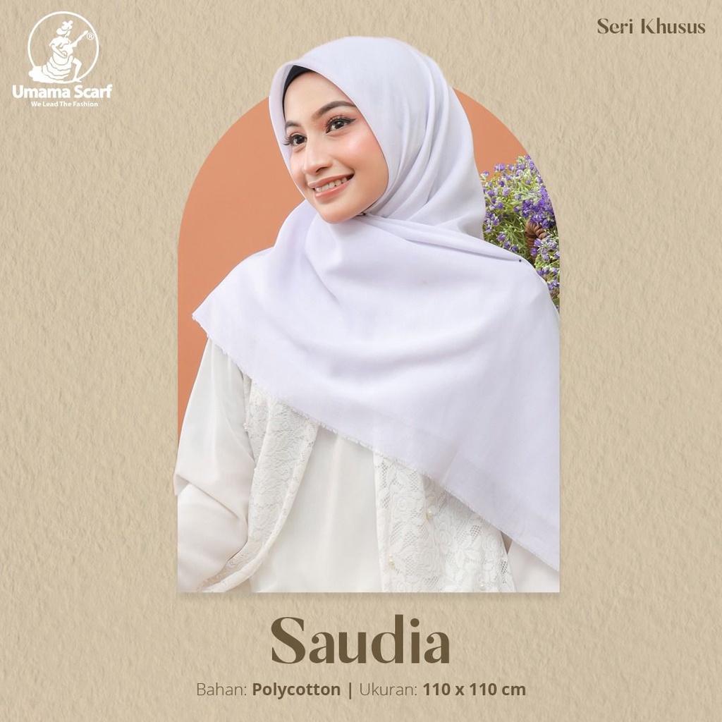 Jual JILBAB SEGI EMPAT SAUDIA BY UMAMA SCARF WARNA KHUSUS PUTIH,COKLAT ...