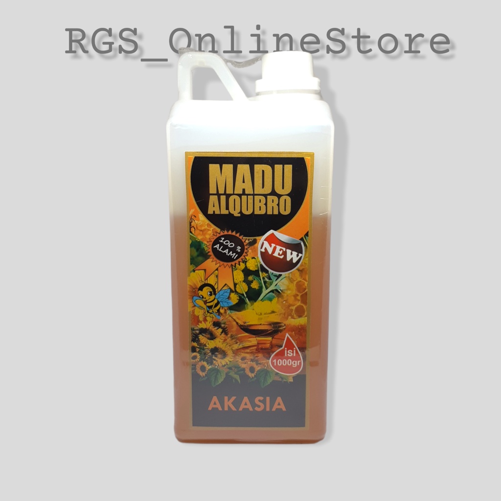 Jual Madu Akasia Alqubro Al Qubro 1 kg 1kg | Shopee Indonesia