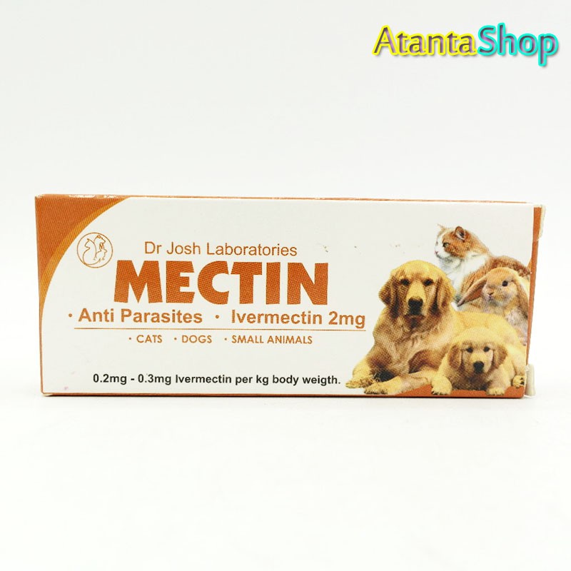 Jual Mectin - Anti Parasites for Cats Dogs obat cacing eceran per ...