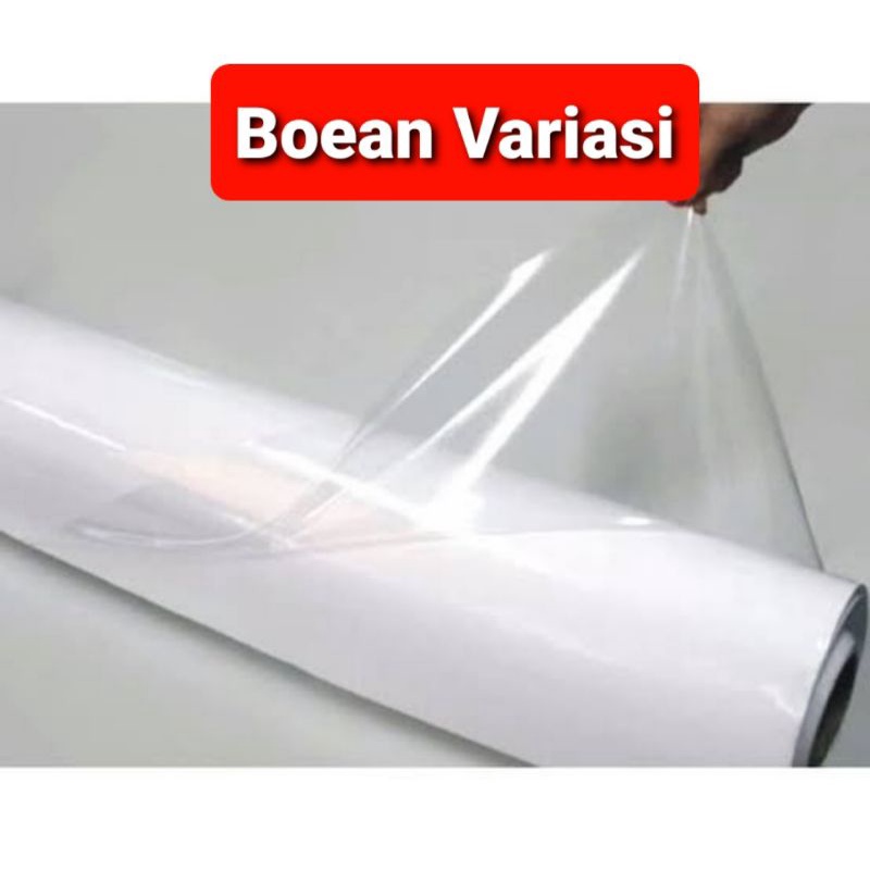 Jual Sticker Skotlet putih transparan putih bening | Shopee Indonesia