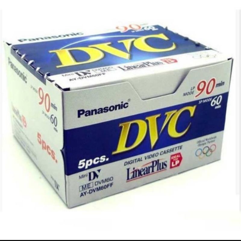 Jual Panasonic Minidv mini DV DVC DVM 60SP 90LP min Kaset mini dv ...