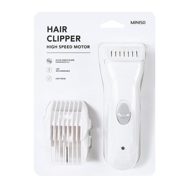 Jual HAIR CLIPPER / alat cukur rambut elektrik rechargeable MINISO ...