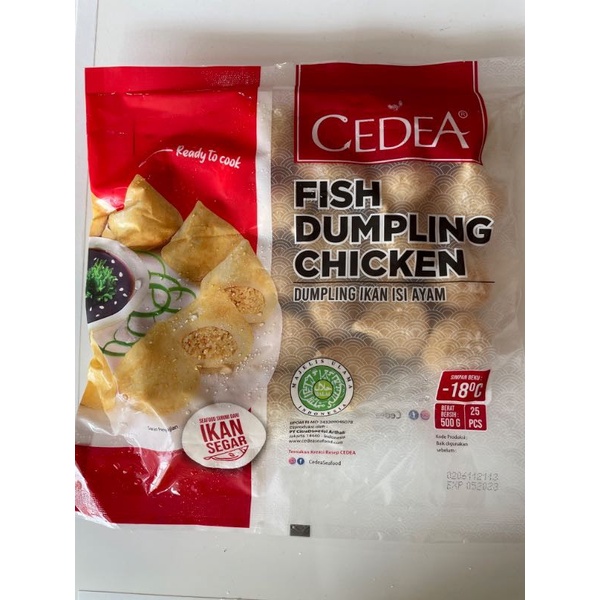 Jual Cedea fish dumpling chicken 500gr (25) | Shopee Indonesia