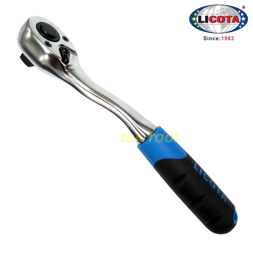 Jual RATCHET HANDLE 1/2" / GAGANG KARET KUNCI SOK LICOTA ALH-11104F-HT ...